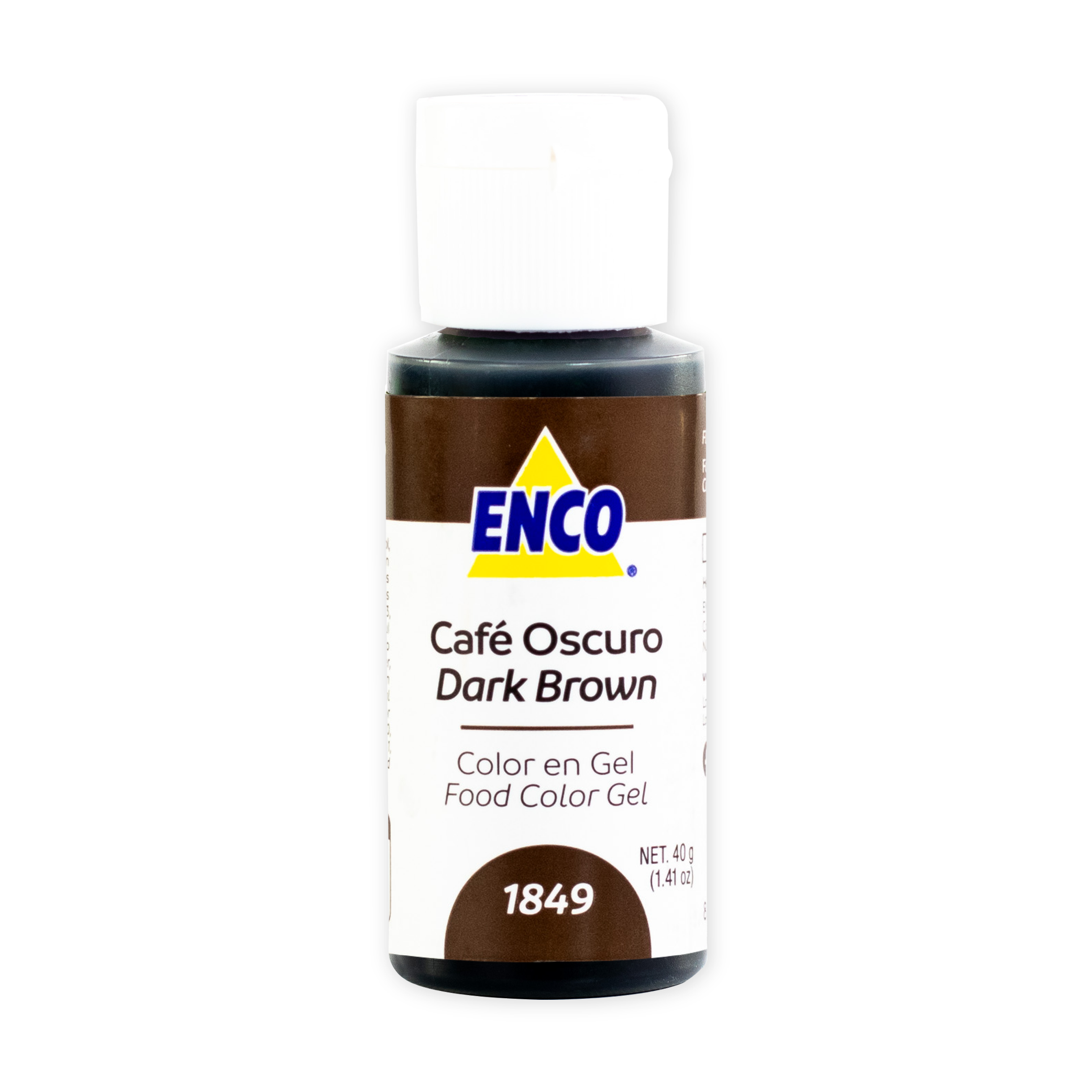 Colorante en gel Enco Café Oscuro – Central Gourmet